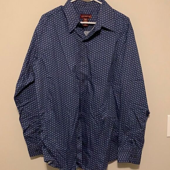 Covington | Shirts | Covingtonmensbluedressshirtsizelarge | Poshmark